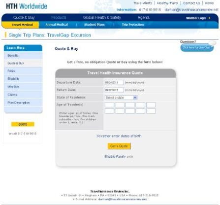 HTH Worldwide Travel Insurance Review - CoverTrip